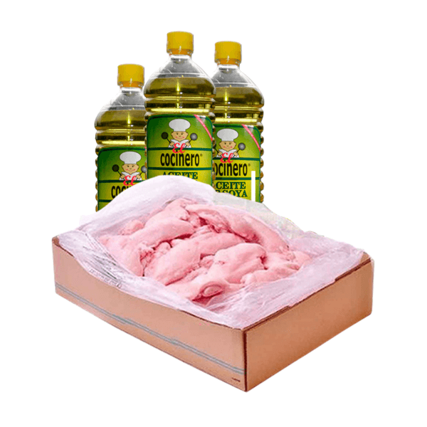 Aceite para cocinar 2 unidades 900 ml C/U -Pollo entero ( Paquete 1.2 ...